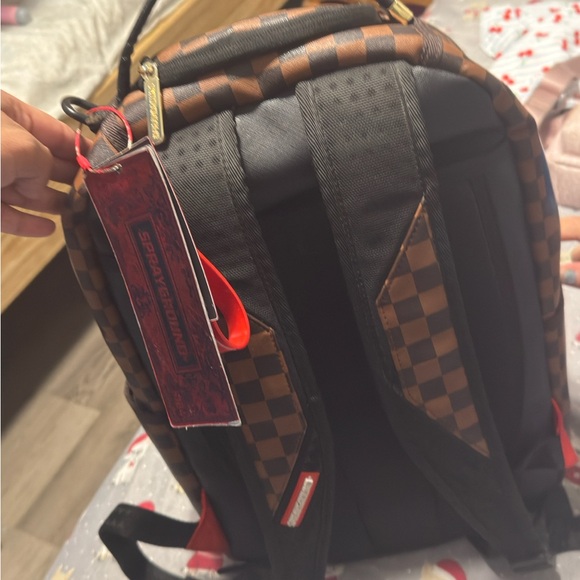 Sprayground | Bags | Sprayground Brown And Black Backpack With Graphic ...